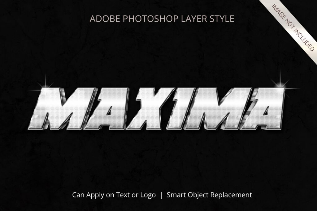 14 Realistic 3D Chrome Text Effect – MasterBundles
