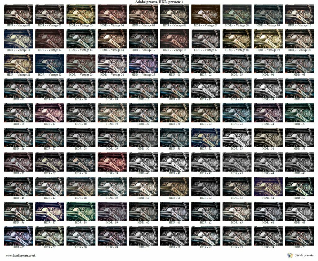 HDR Adobe presets – MasterBundles