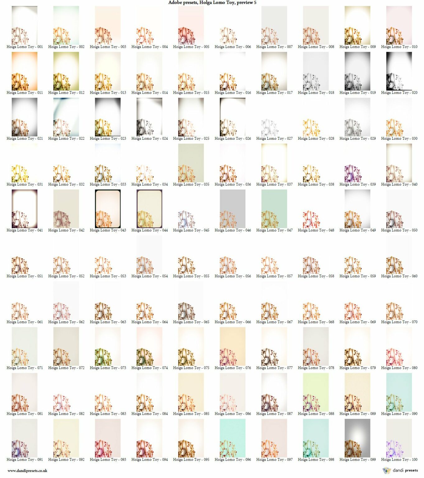 Holga Lomo Toy Adobe presets – MasterBundles