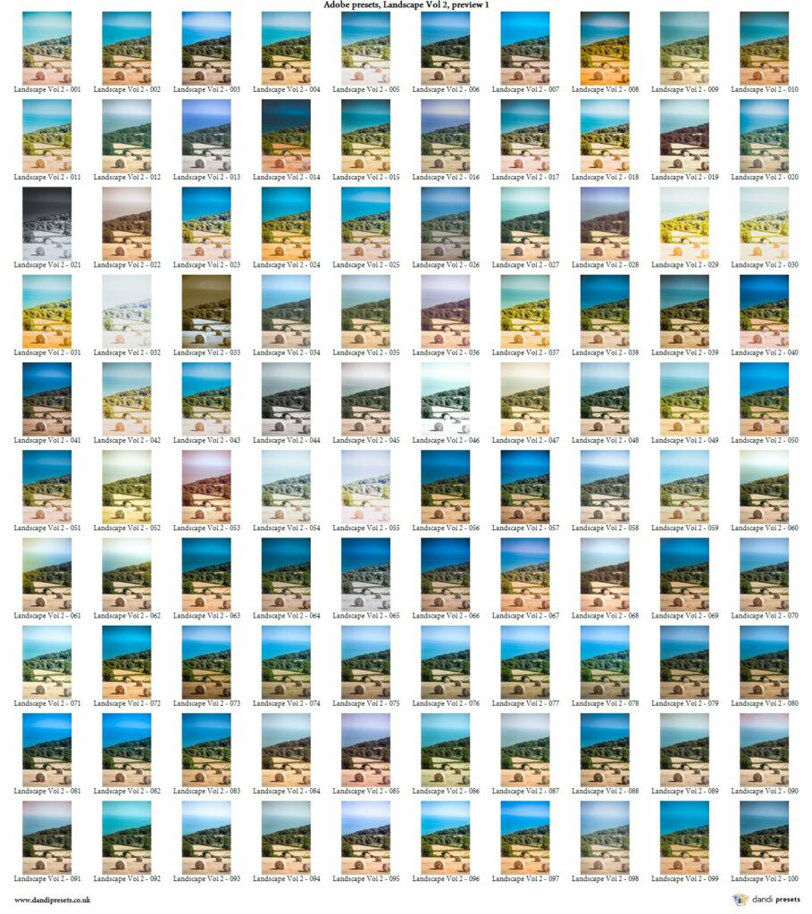 Landscape vol 2 Adobe presets – MasterBundles