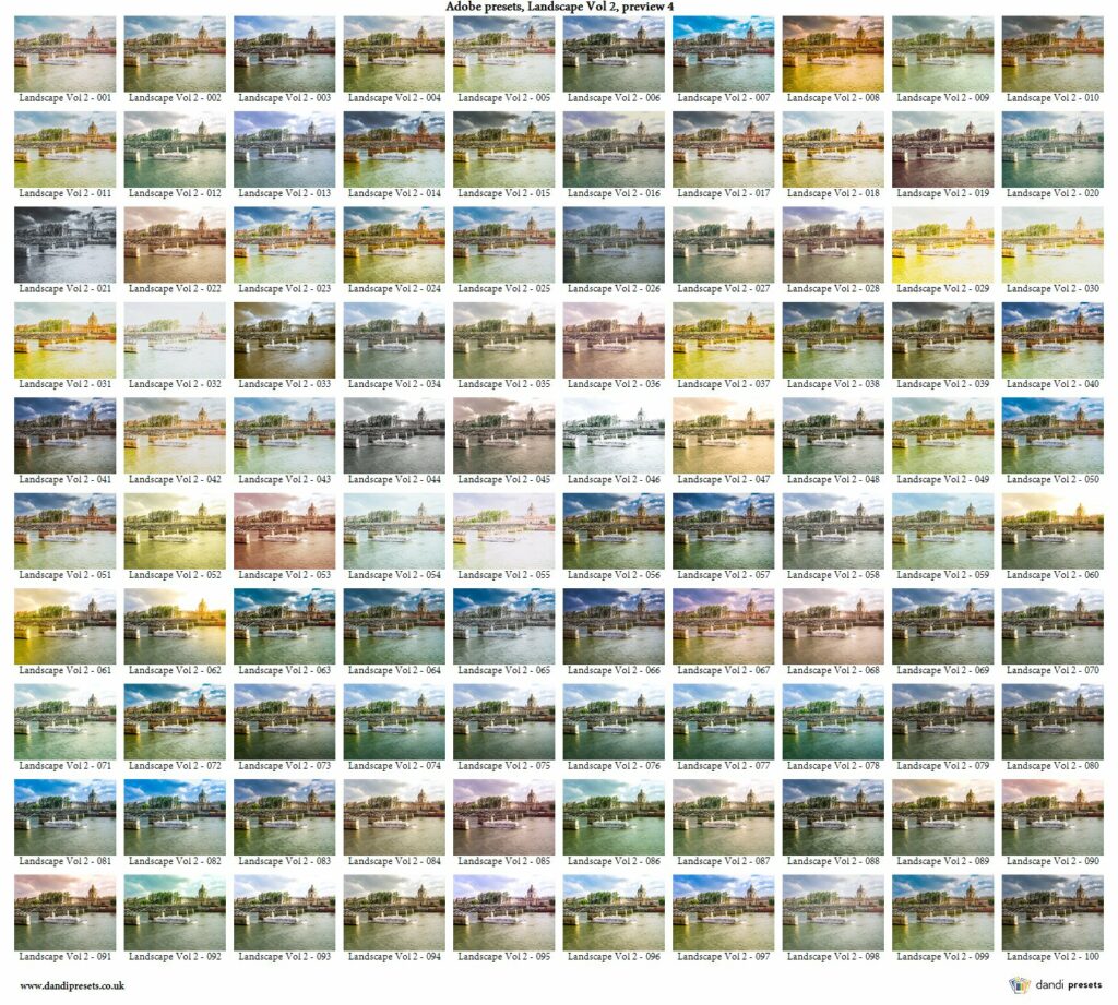 Landscape vol 2 Adobe presets – MasterBundles