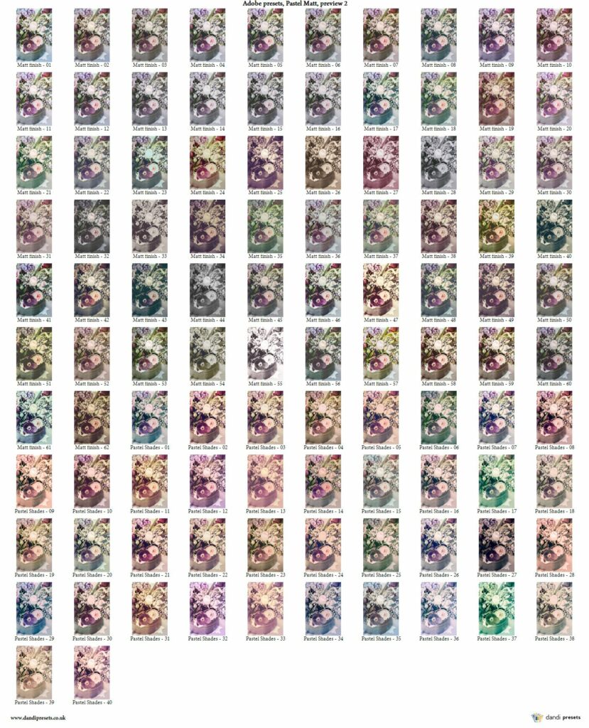 Pastel Matt Adobe Presets – MasterBundles