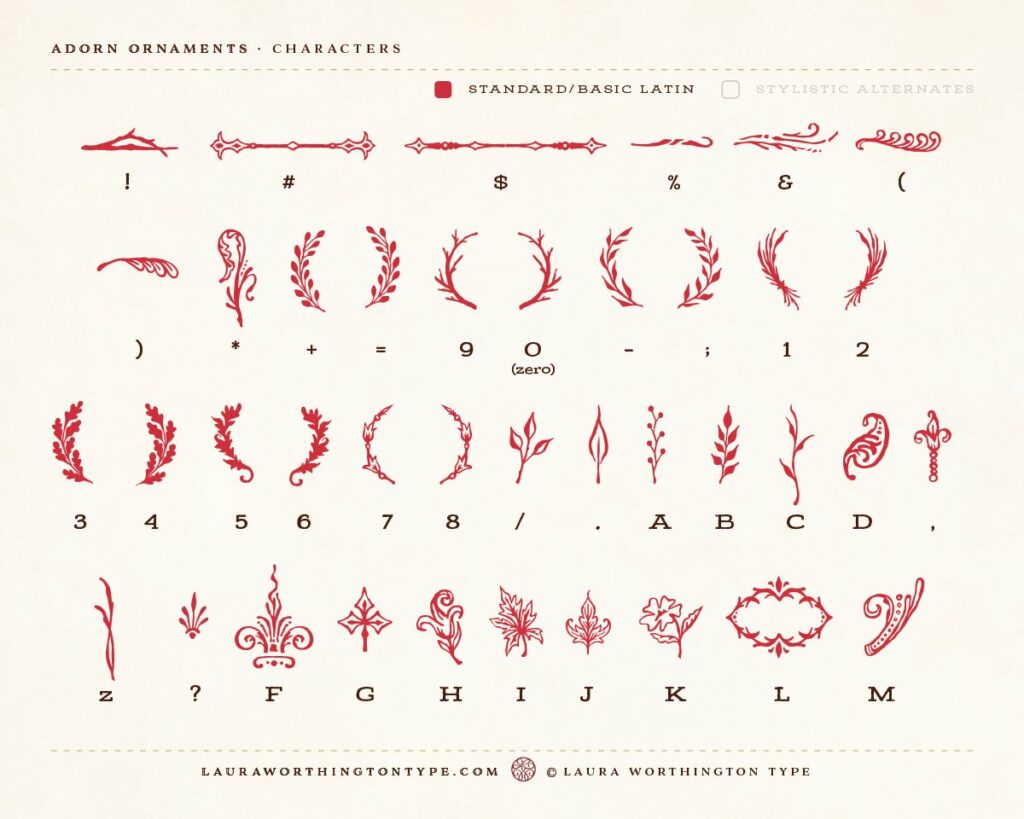 Adorn Ornaments – MasterBundles