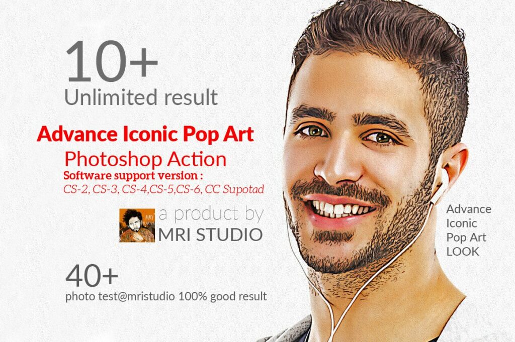 Advance Iconic Pop Art Action – MasterBundles