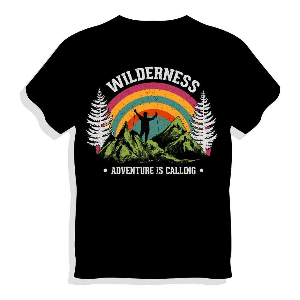 Mountain Adventure T-shirt Design – MasterBundles