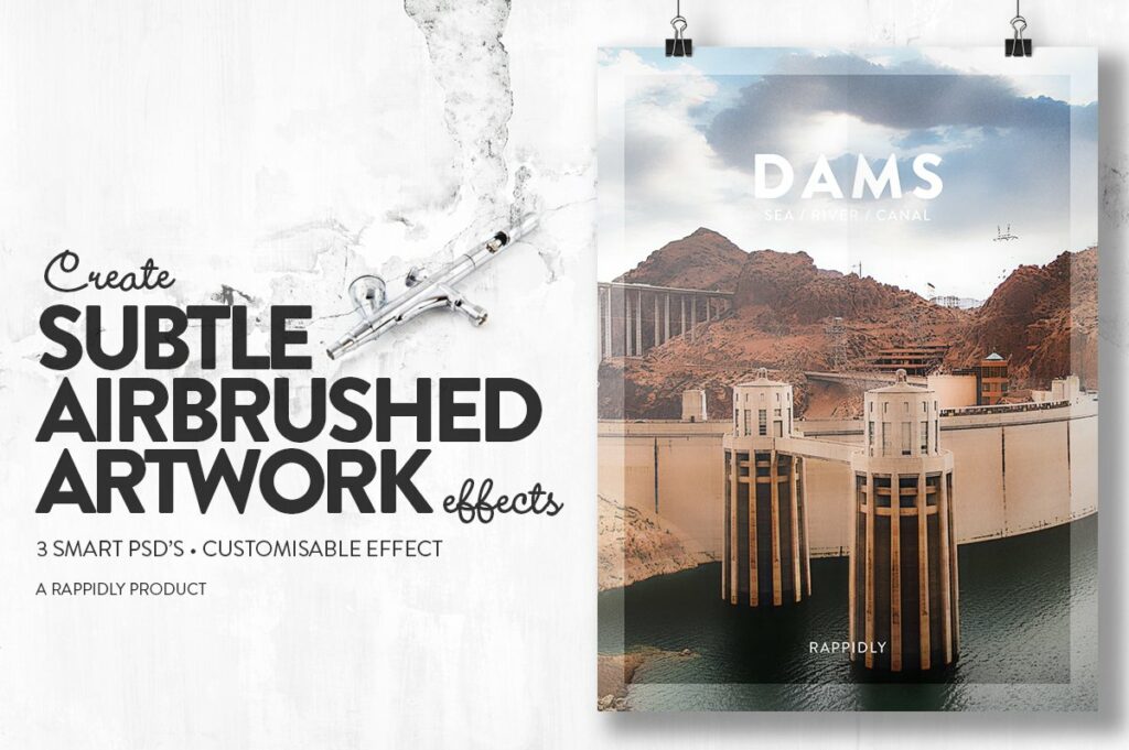 Subtle Airbrushed Artwork effect – MasterBundles