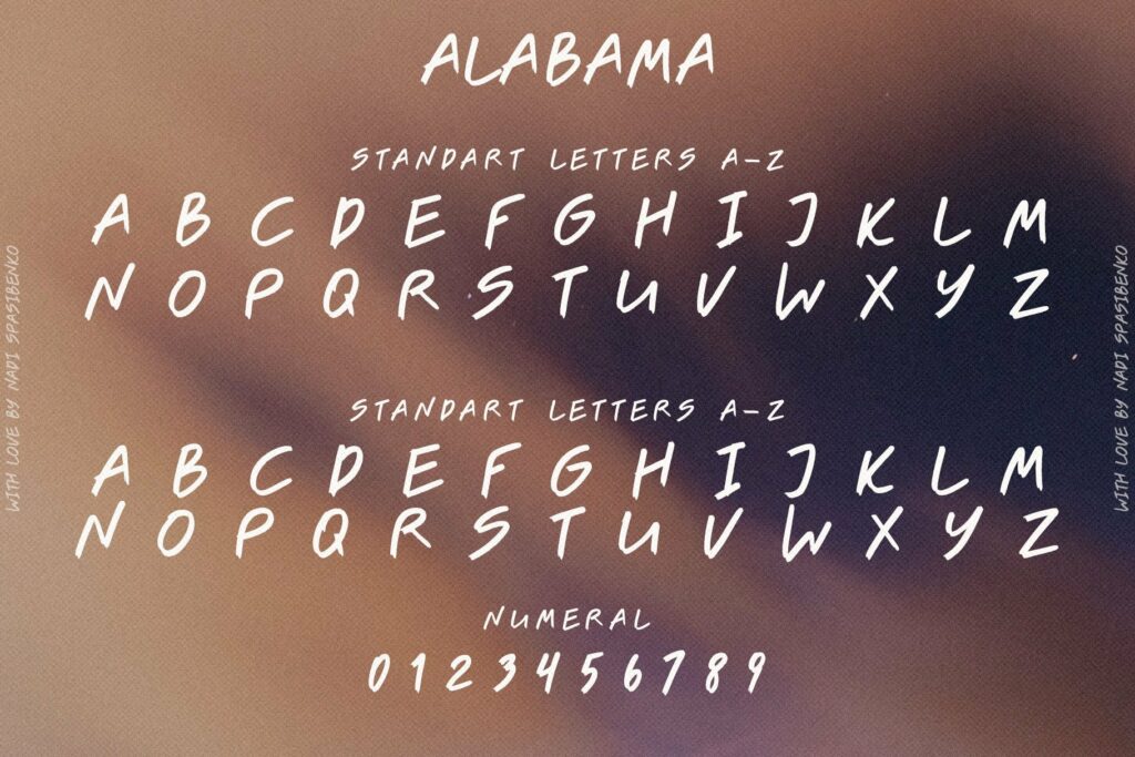 Alabama Handwritten Font – MasterBundles