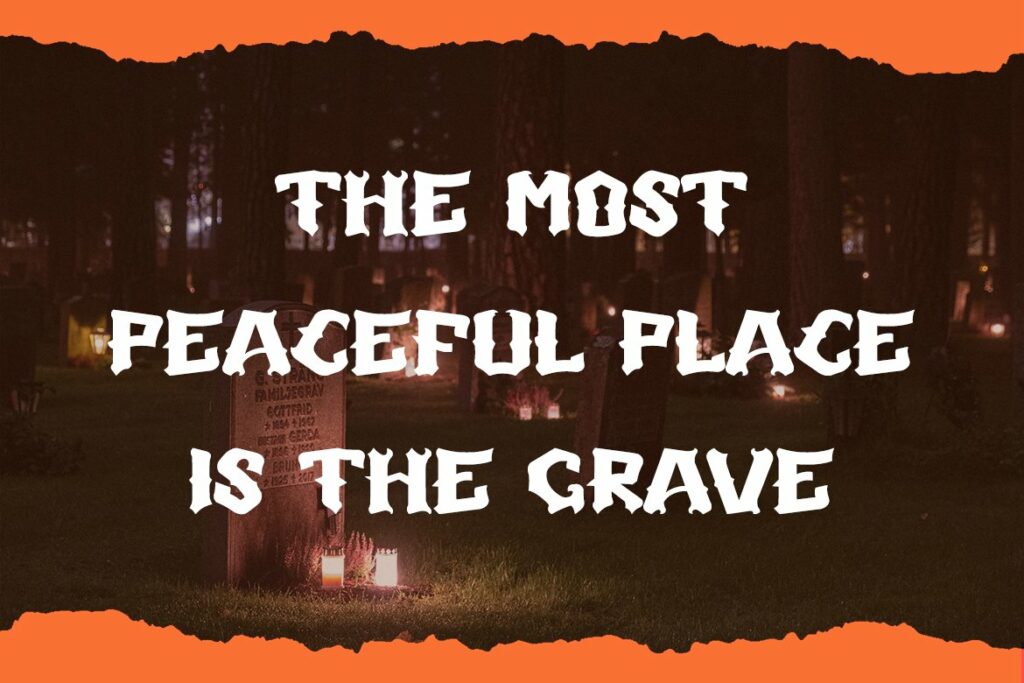 Alive - Horror Display Font – MasterBundles