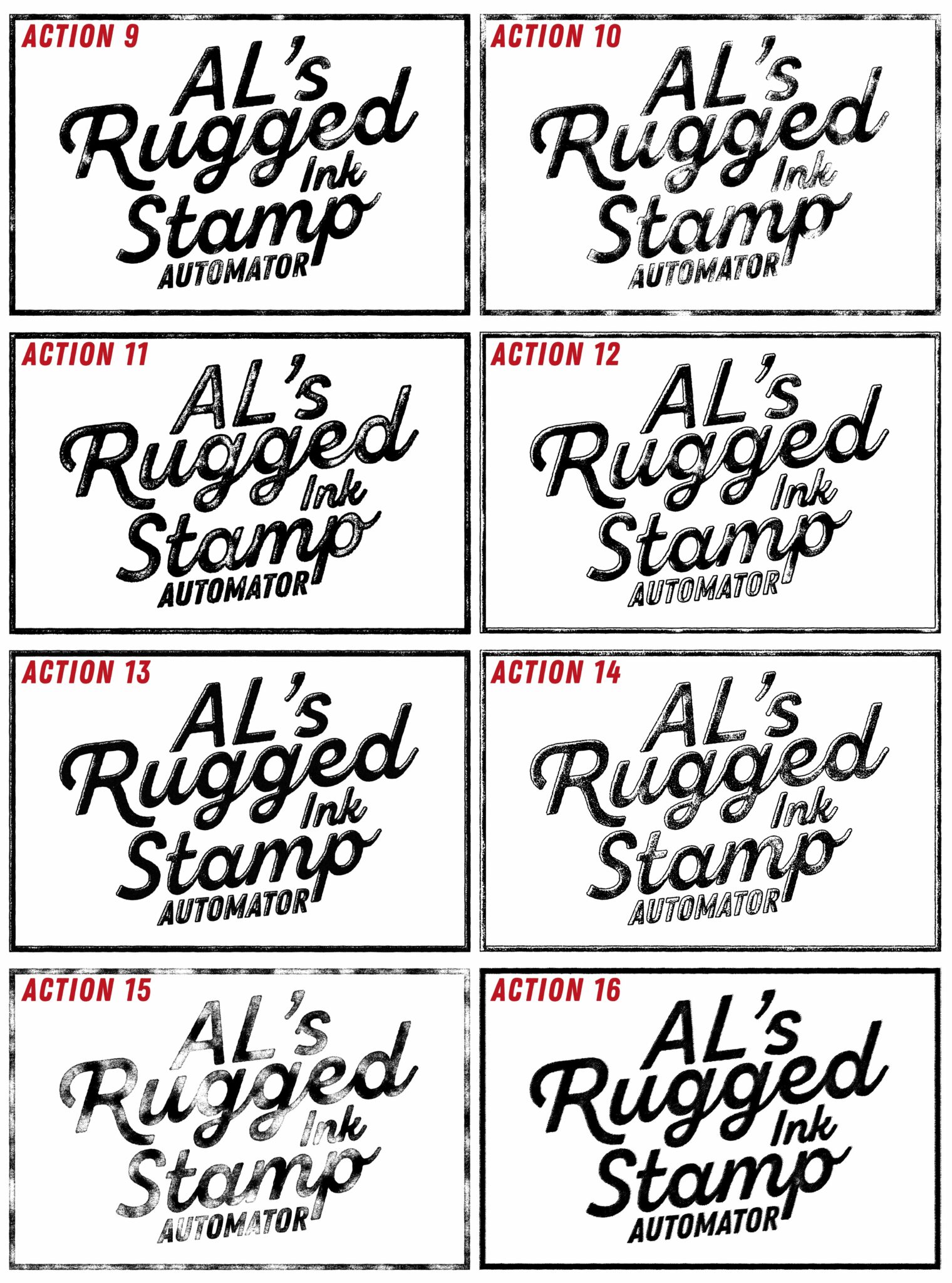 AL's Rugged Ink Stamp Automator – MasterBundles