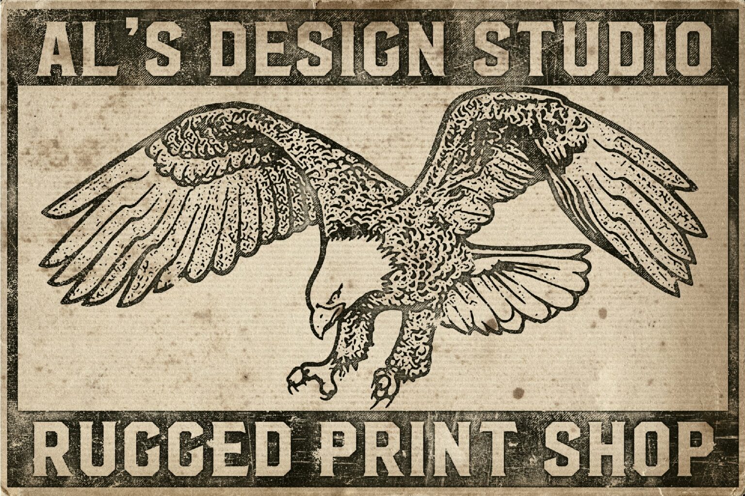 AL's Rugged Print Shop – MasterBundles
