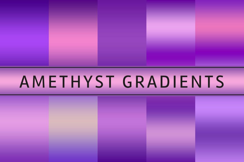 Amethyst Gradients – MasterBundles