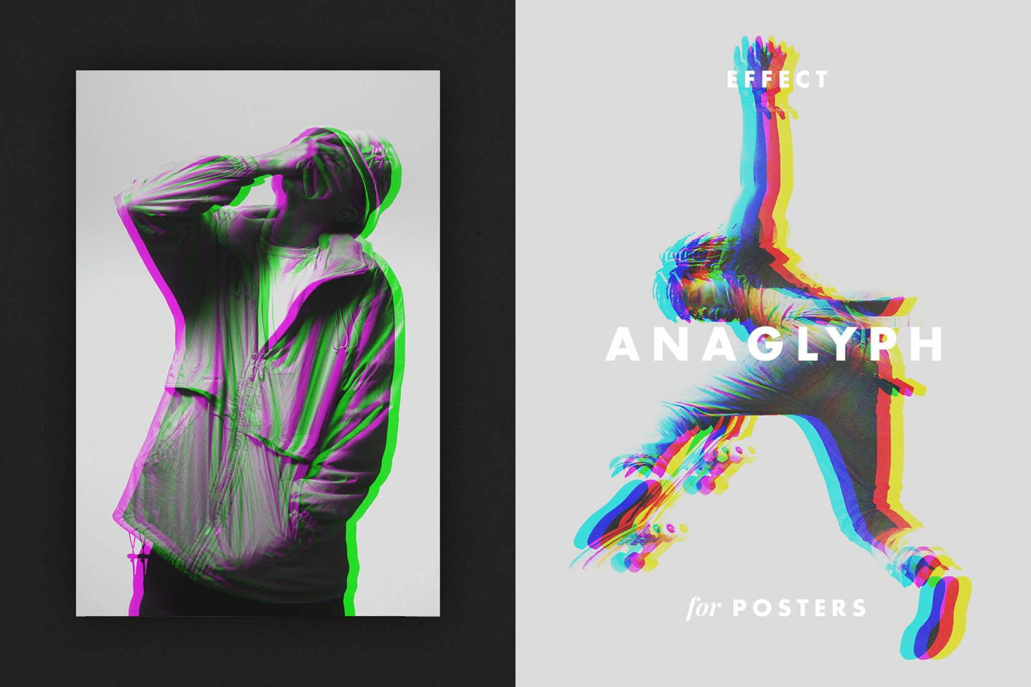 Anaglyph Effect For Posters – MasterBundles