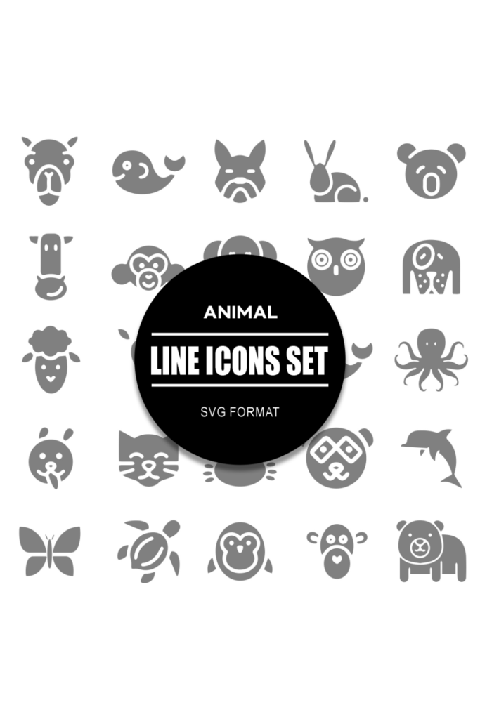 Animal Icon Set - MasterBundles