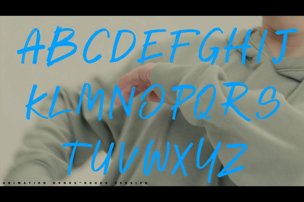Animated Marker Font - BLACKDOT – MasterBundles