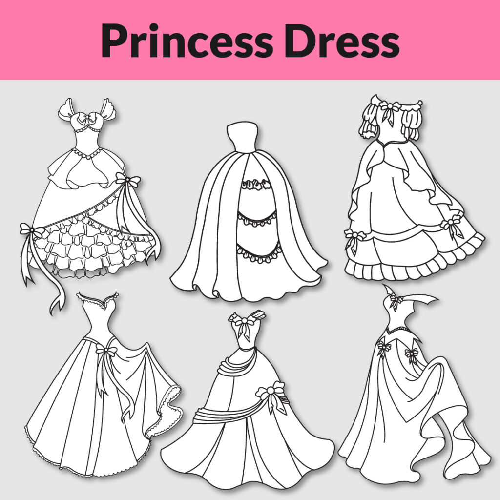 Princess Dress Master Bundle - MasterBundles