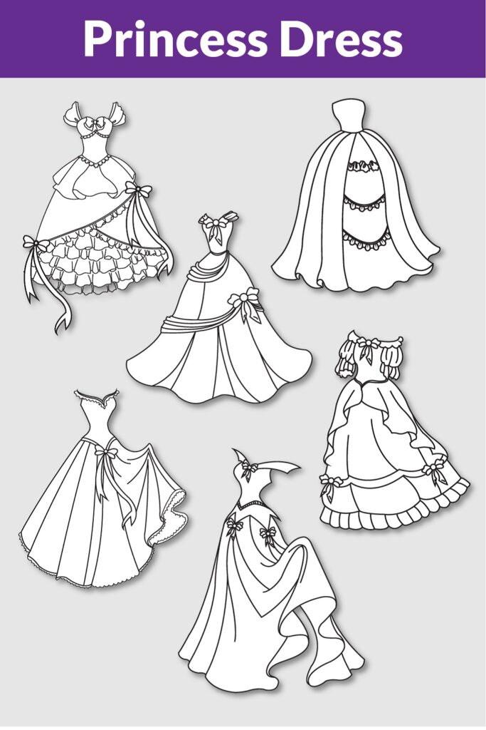 Princess Dress Master Bundle - MasterBundles