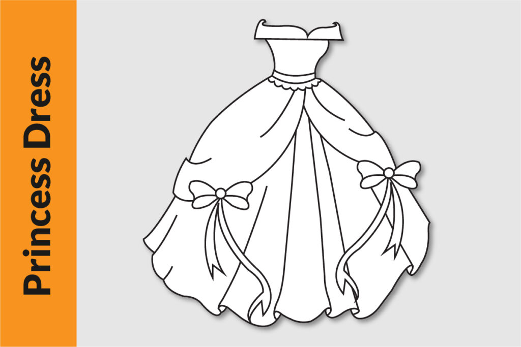 Princess Dress Set - MasterBundles