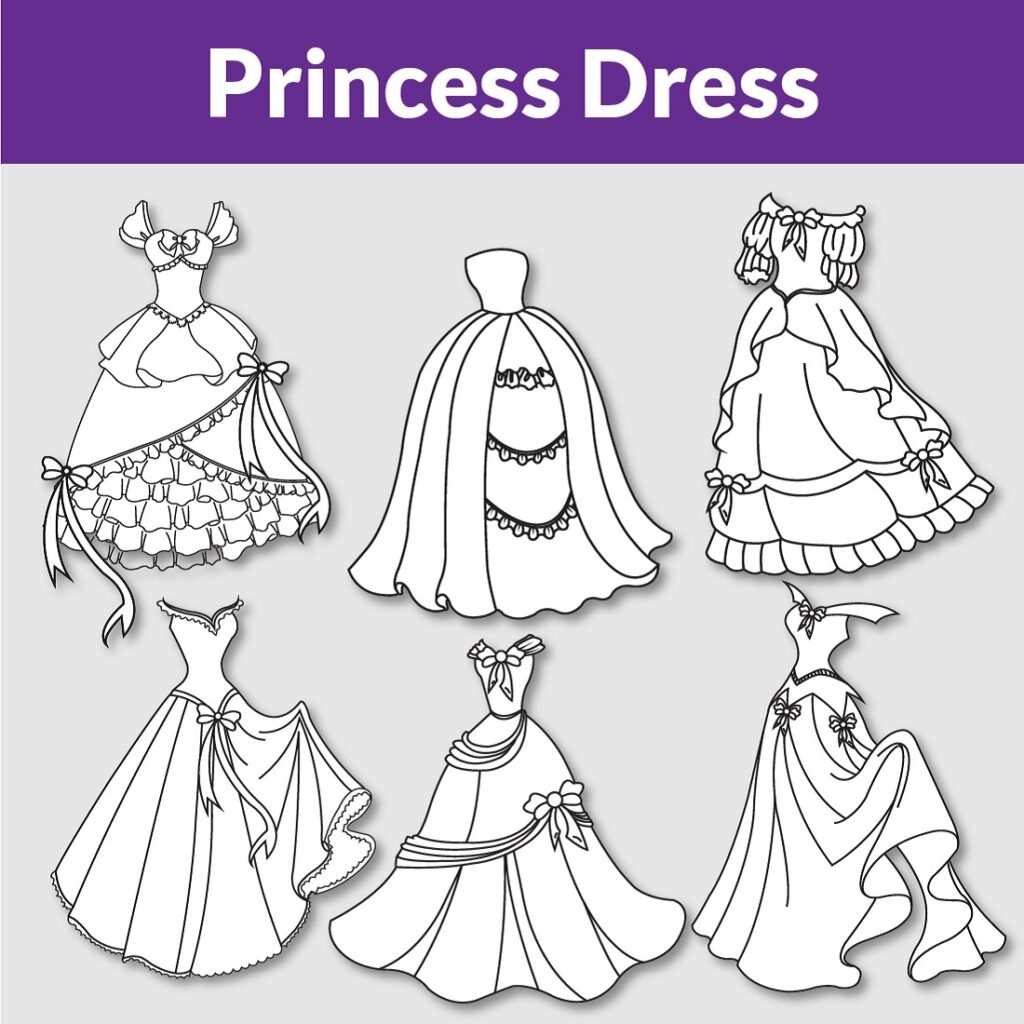Princess Dress Master Bundle - MasterBundles