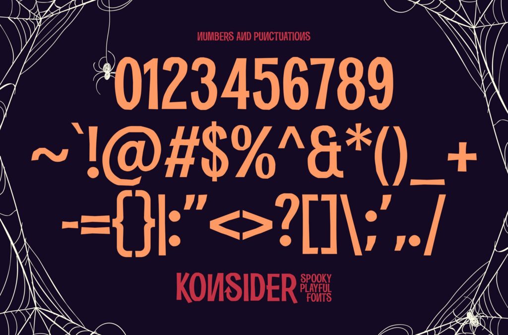 Konsider - Halloween Horror Fonts – MasterBundles