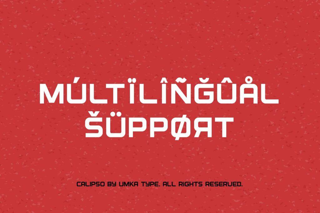 Calipso Multilingual Font – MasterBundles