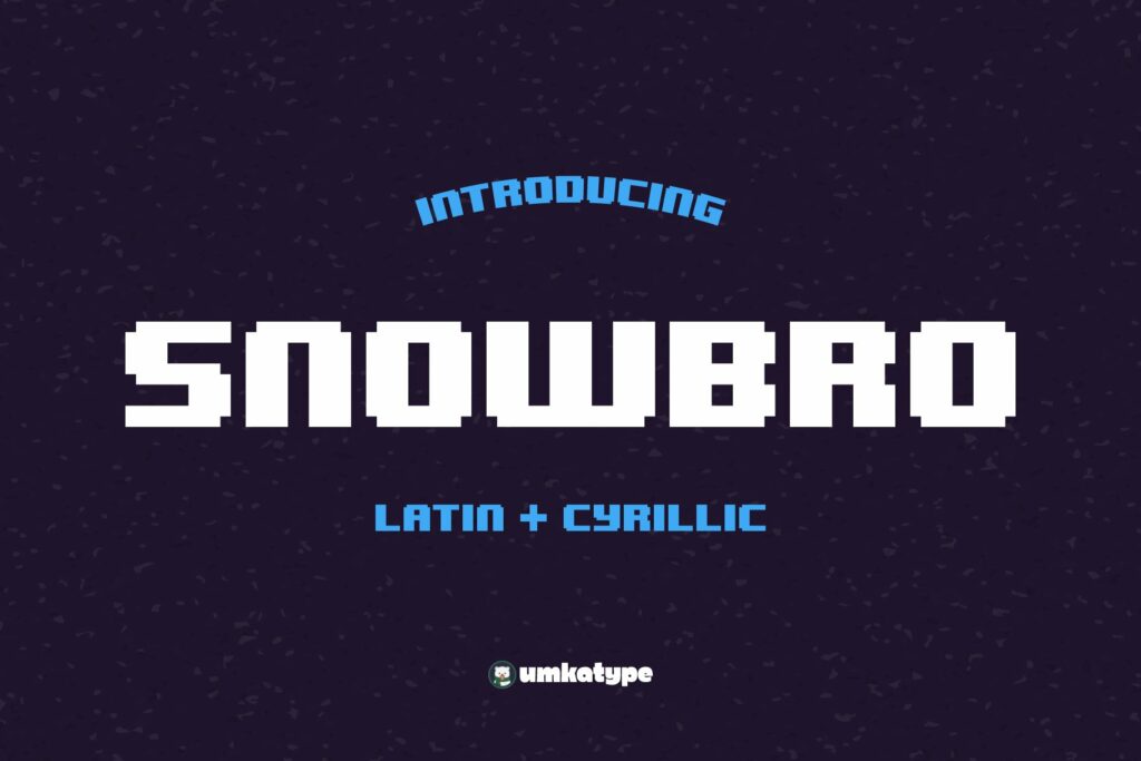 Snowbro Pixel Font – MasterBundles