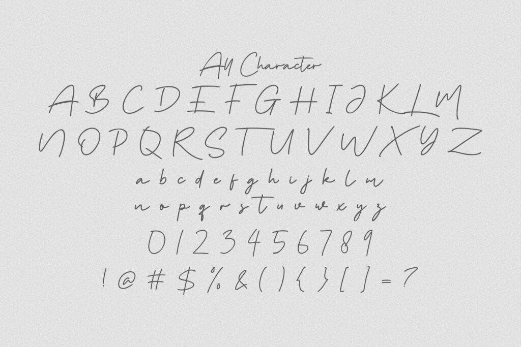 Tanya Hati - Signature Script Font – MasterBundles