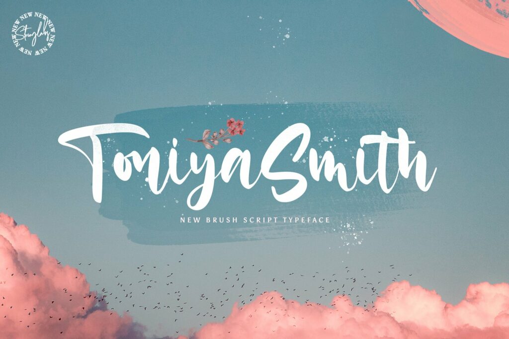 Toniya Smith - Handwritten Font – MasterBundles