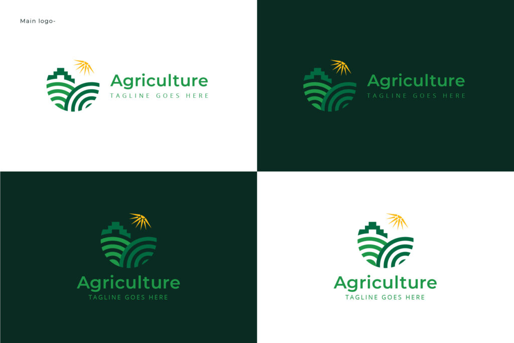 Agriculture | Wheat Farm | agro | Logo design template - MasterBundles