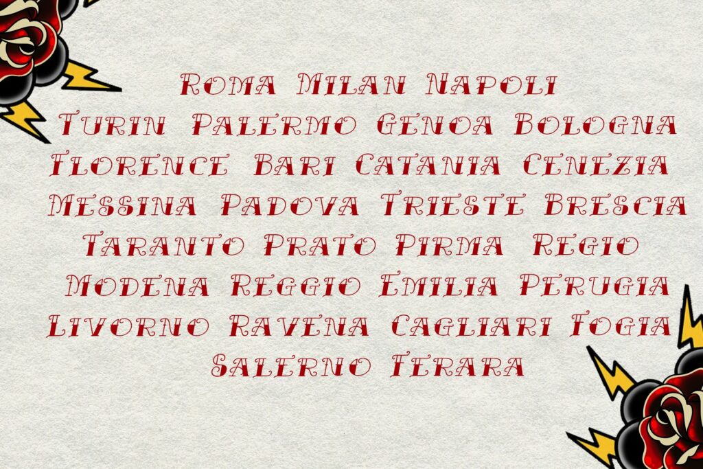 Radtrad Classic Tattoo Font – MasterBundles