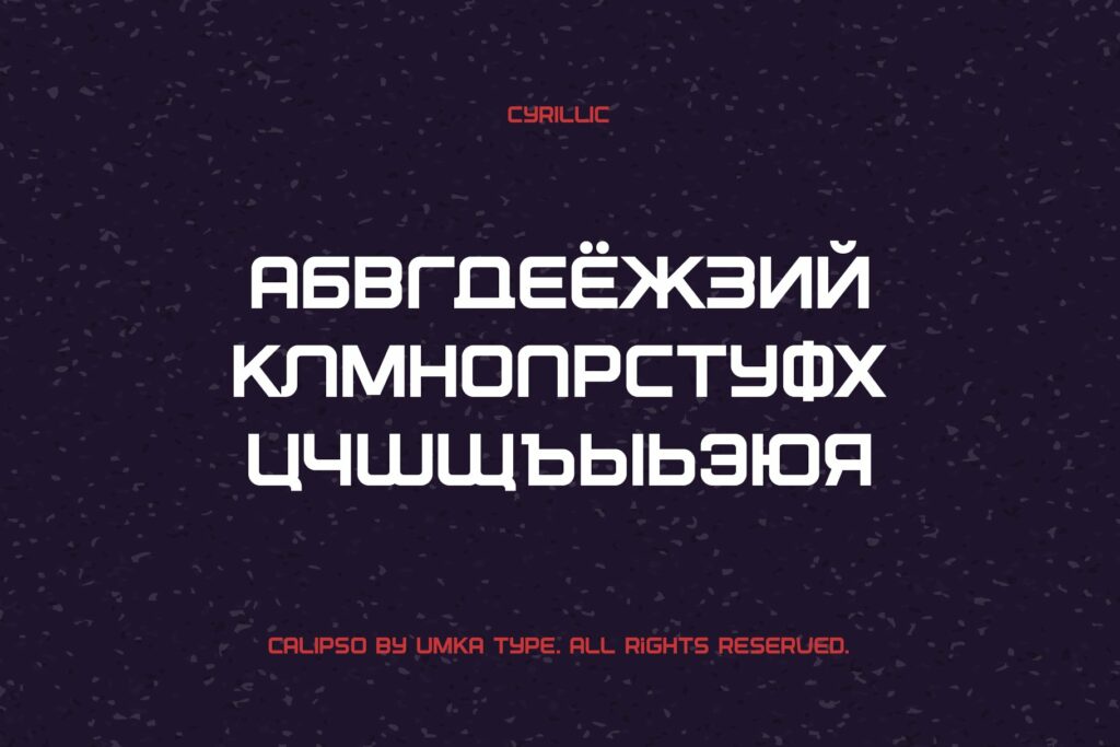 Calipso Multilingual Font – MasterBundles