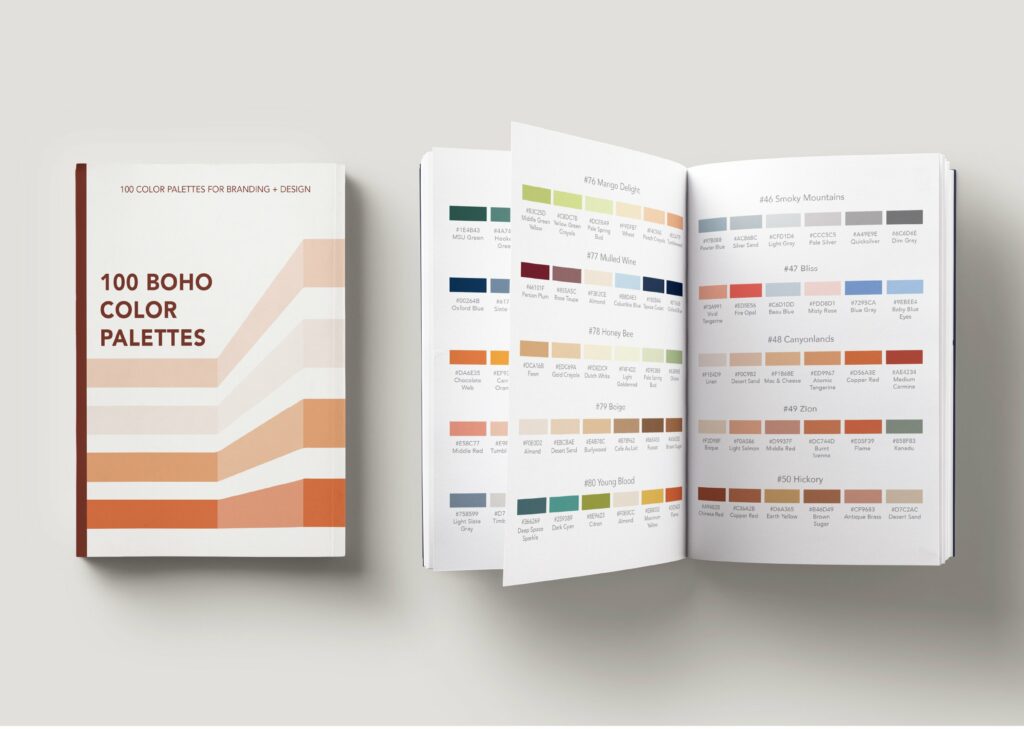 100 Boho Color Palettes – MasterBundles
