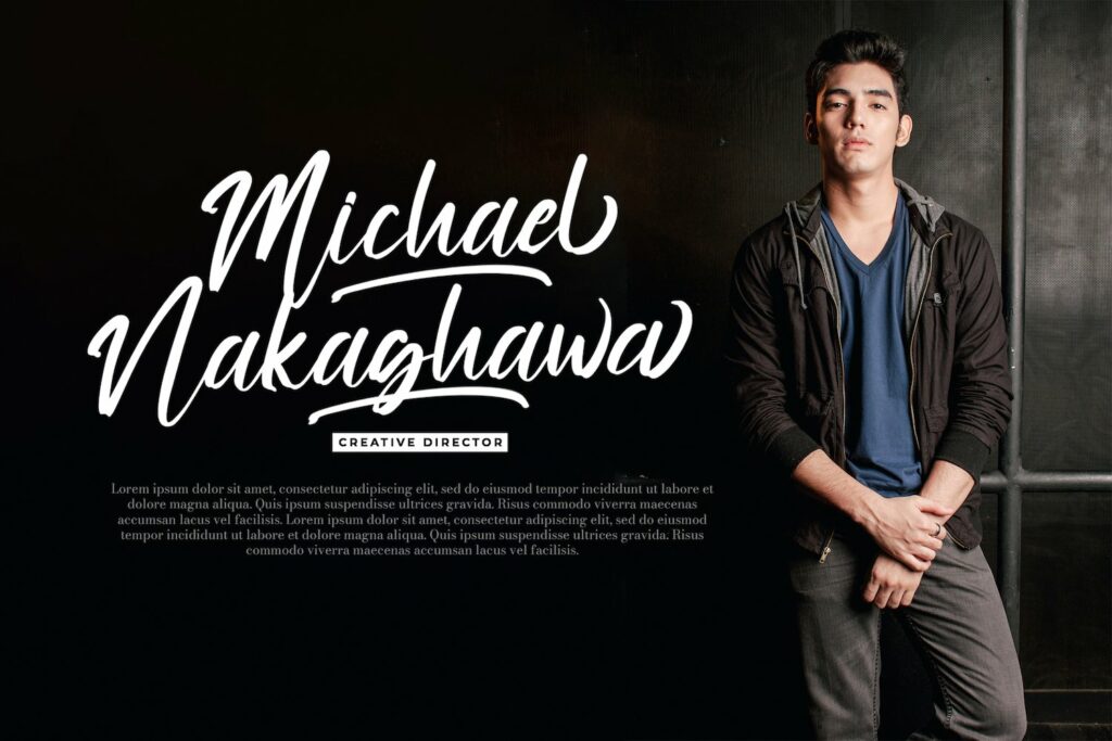 Ronttsein - Brush Script Font – MasterBundles