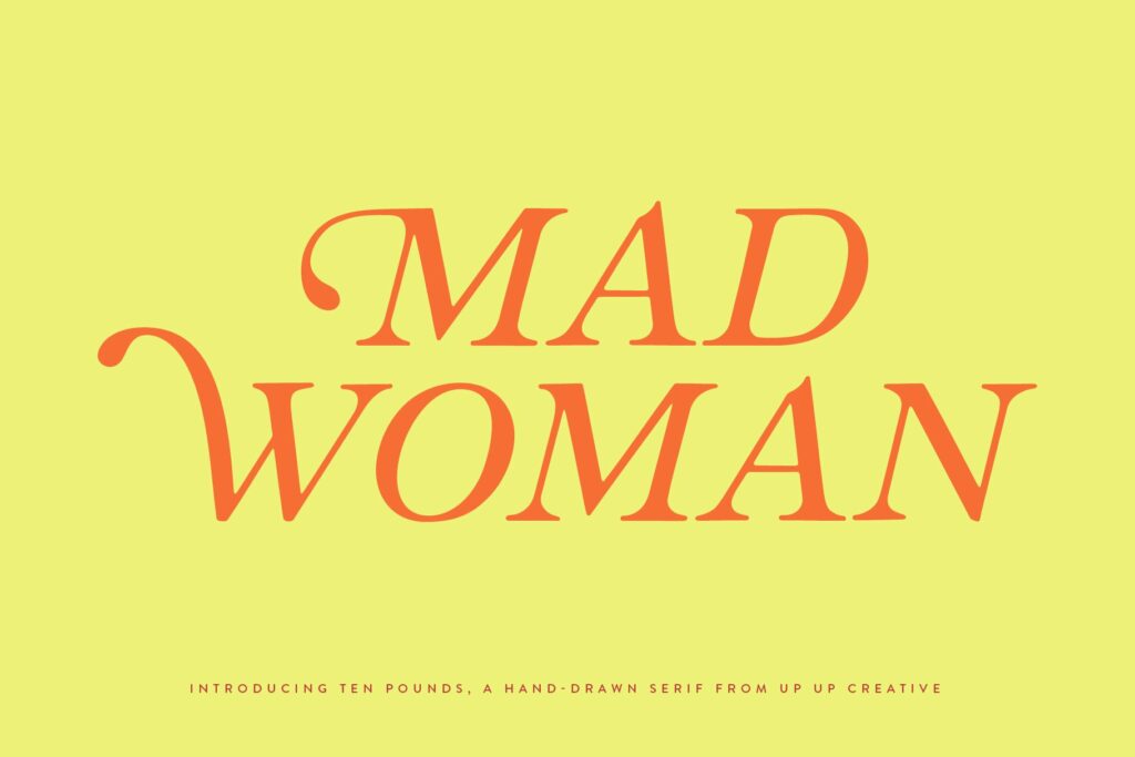 Ten Pounds, A Hand-Drawn Font – MasterBundles