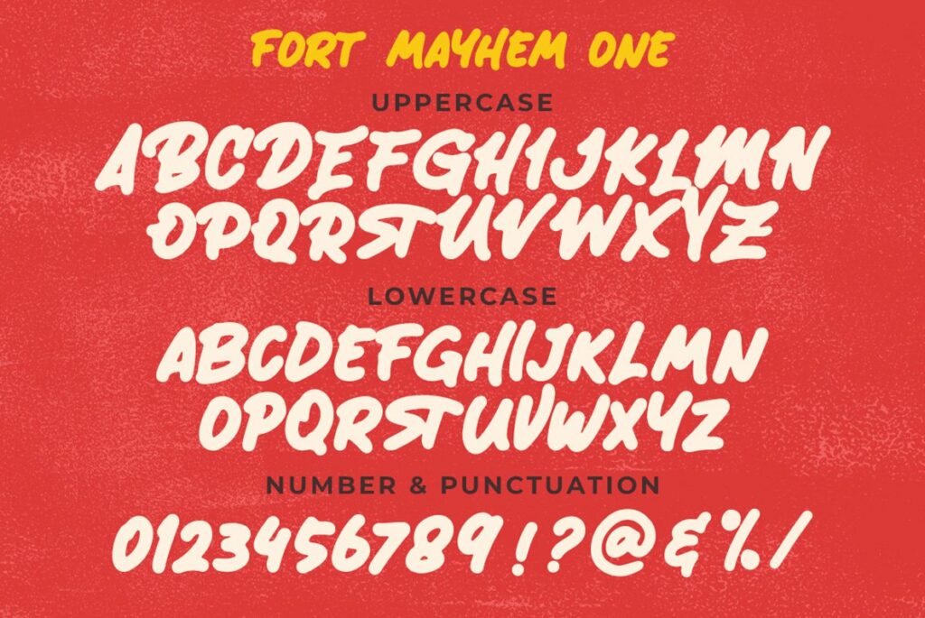 Fort Mayhem - Bold Marker Font – MasterBundles