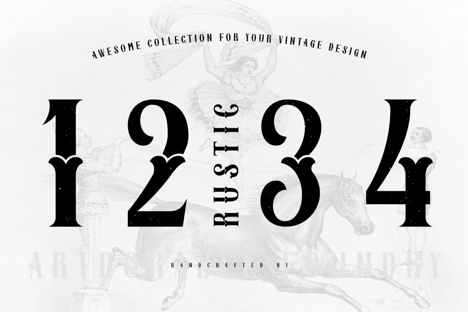 Dustone - Vintage Display Font – MasterBundles