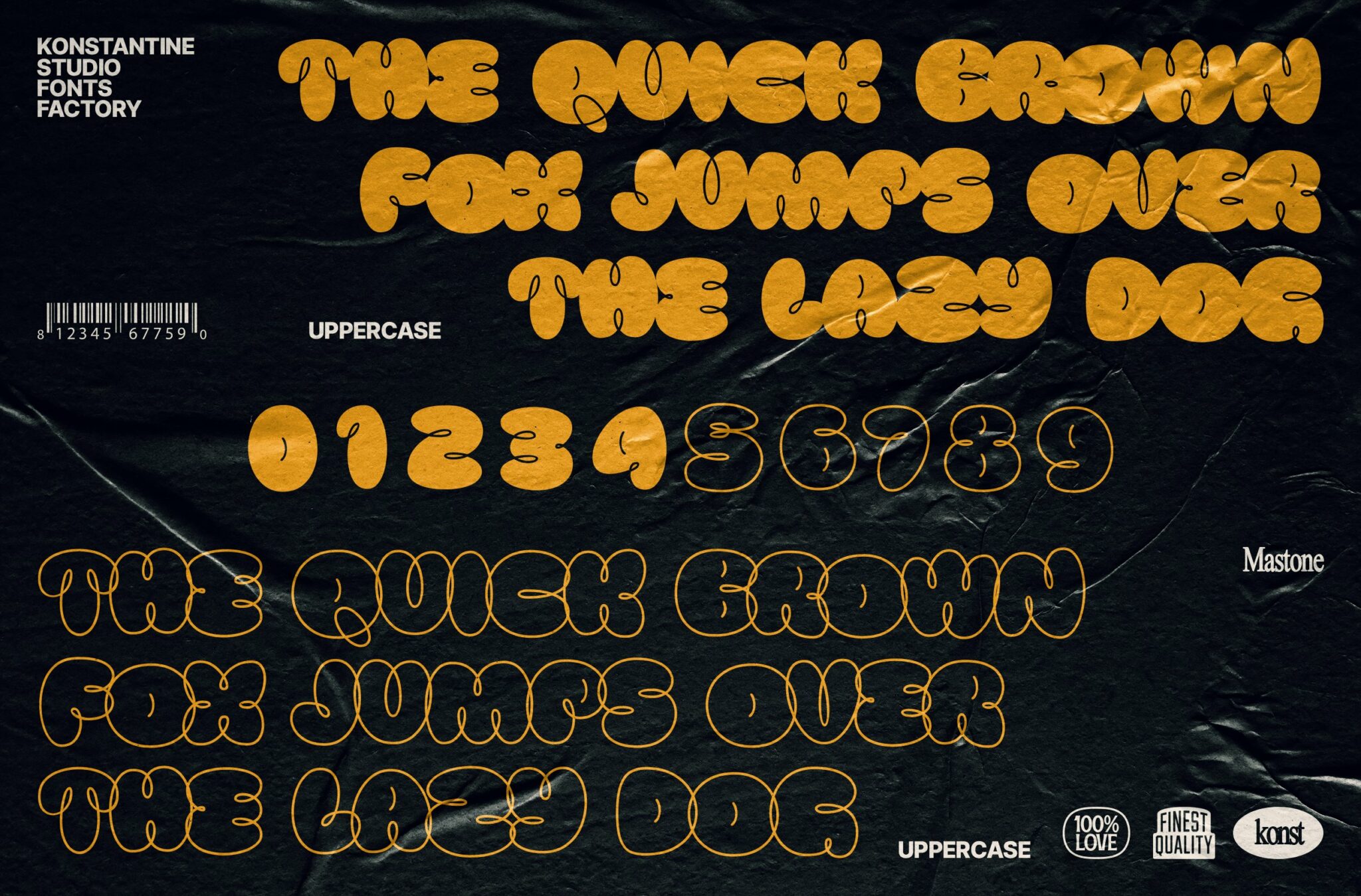 Mastone - Urban Bubble Fonts – MasterBundles