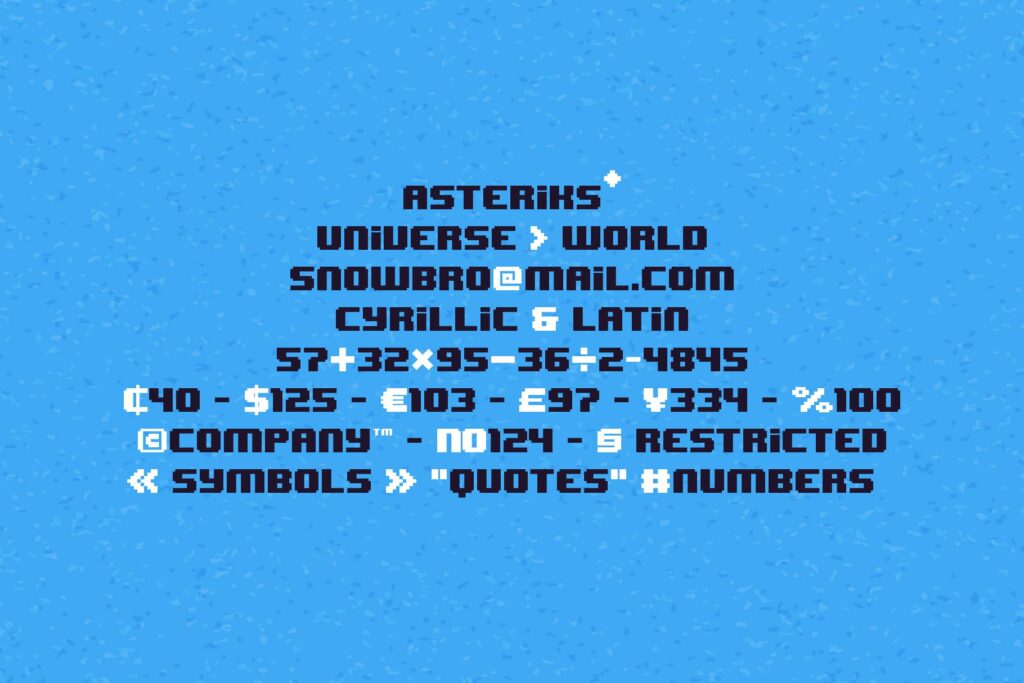 Snowbro Pixel Font – MasterBundles