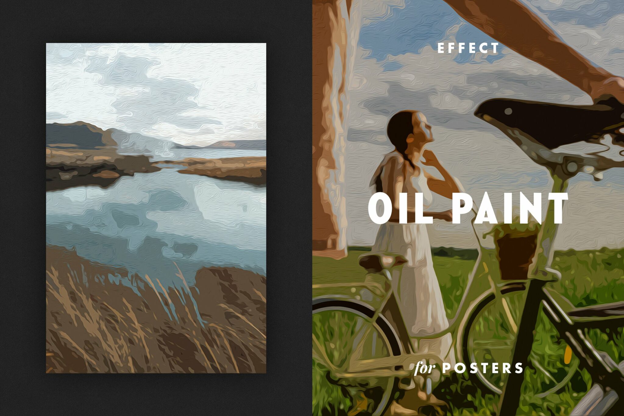 Artistic Oil Effect for Posters – MasterBundles