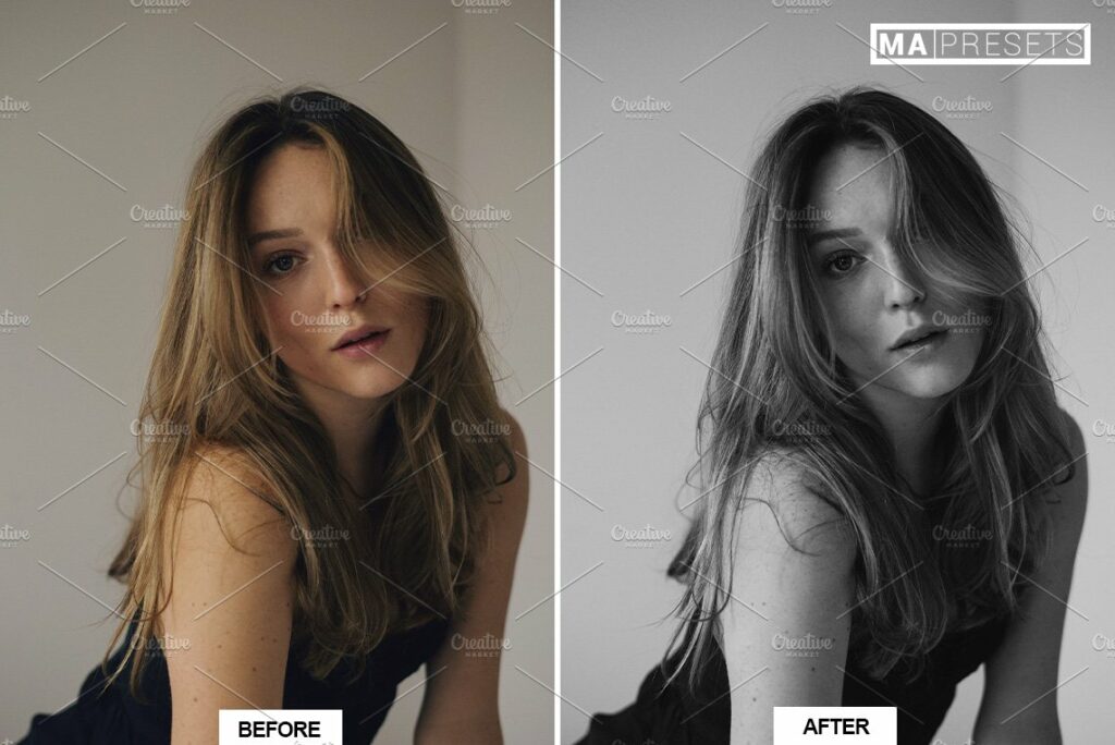 10 Monochrome Lightroom Presets – MasterBundles