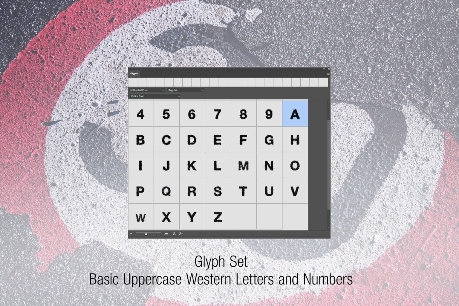 Asphalt Opentype SVG Font and PNGs – MasterBundles