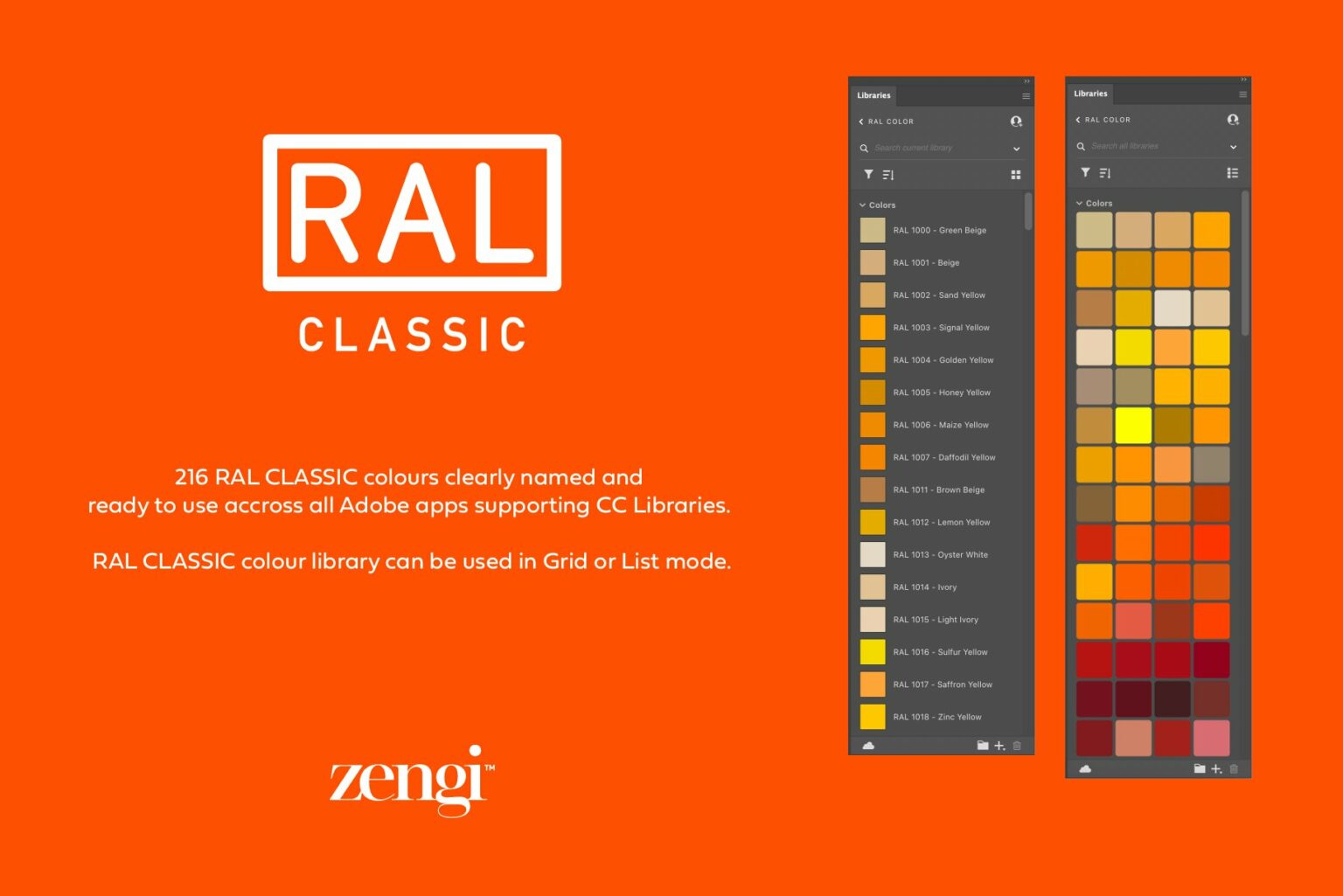 RAL CLASSIC Color Library – MasterBundles