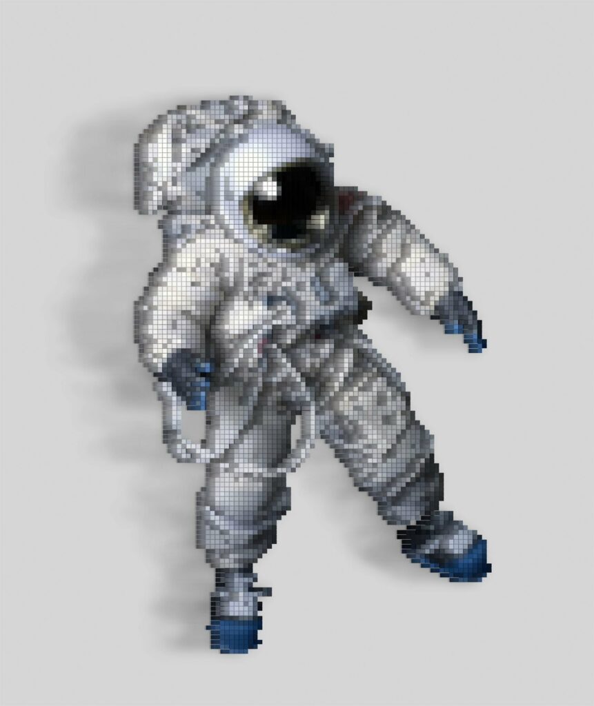 Pixelator Photoshop Action – MasterBundles