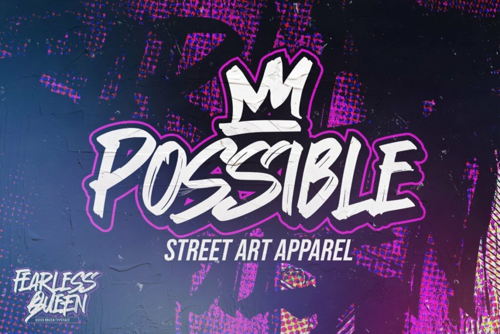 Fearless Queen - Graffiti typeface – MasterBundles