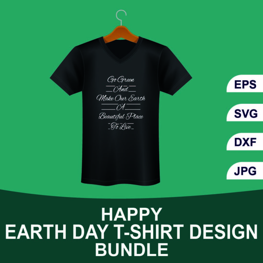Happy earth day t-shirt design bundle - MasterBundles