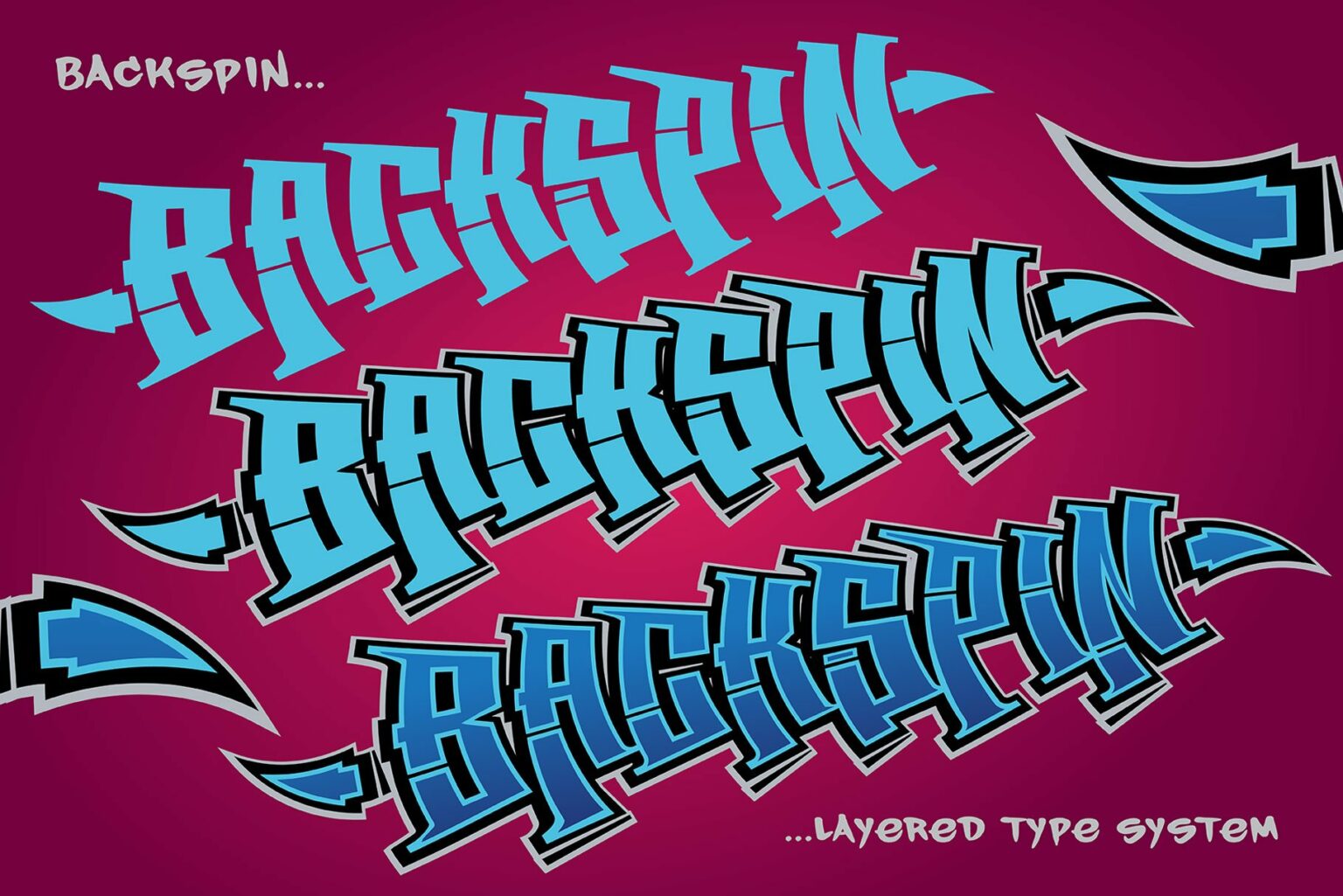 BackSpin Graffiti Font Family – MasterBundles