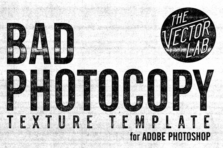 Bad PhotoCopy Texture Template – MasterBundles