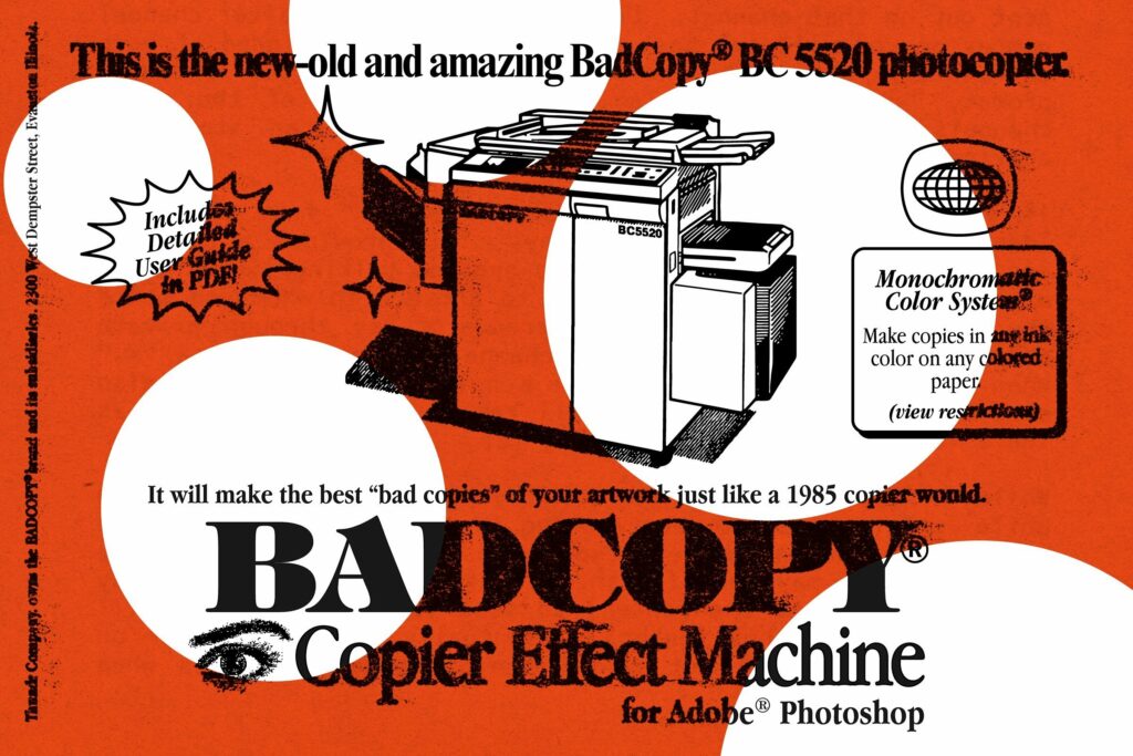 Bad Copy Copier Effect Machine for PS – MasterBundles