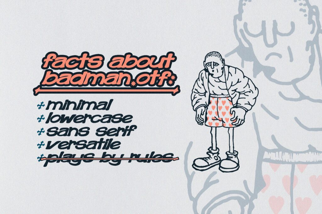 BADMAN - THE BADDEST FONT IN TOWN – MasterBundles