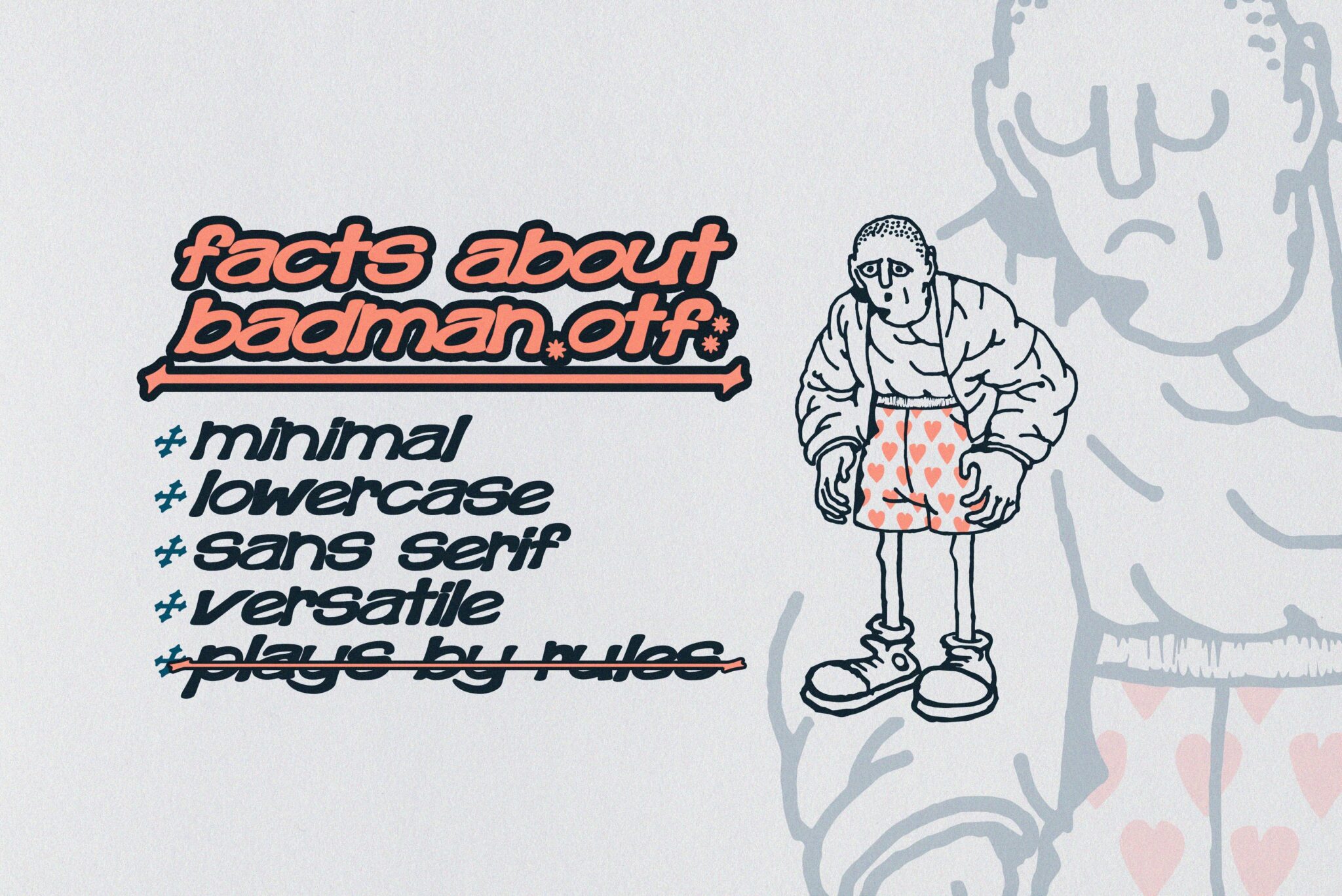 BADMAN - THE BADDEST FONT IN TOWN – MasterBundles