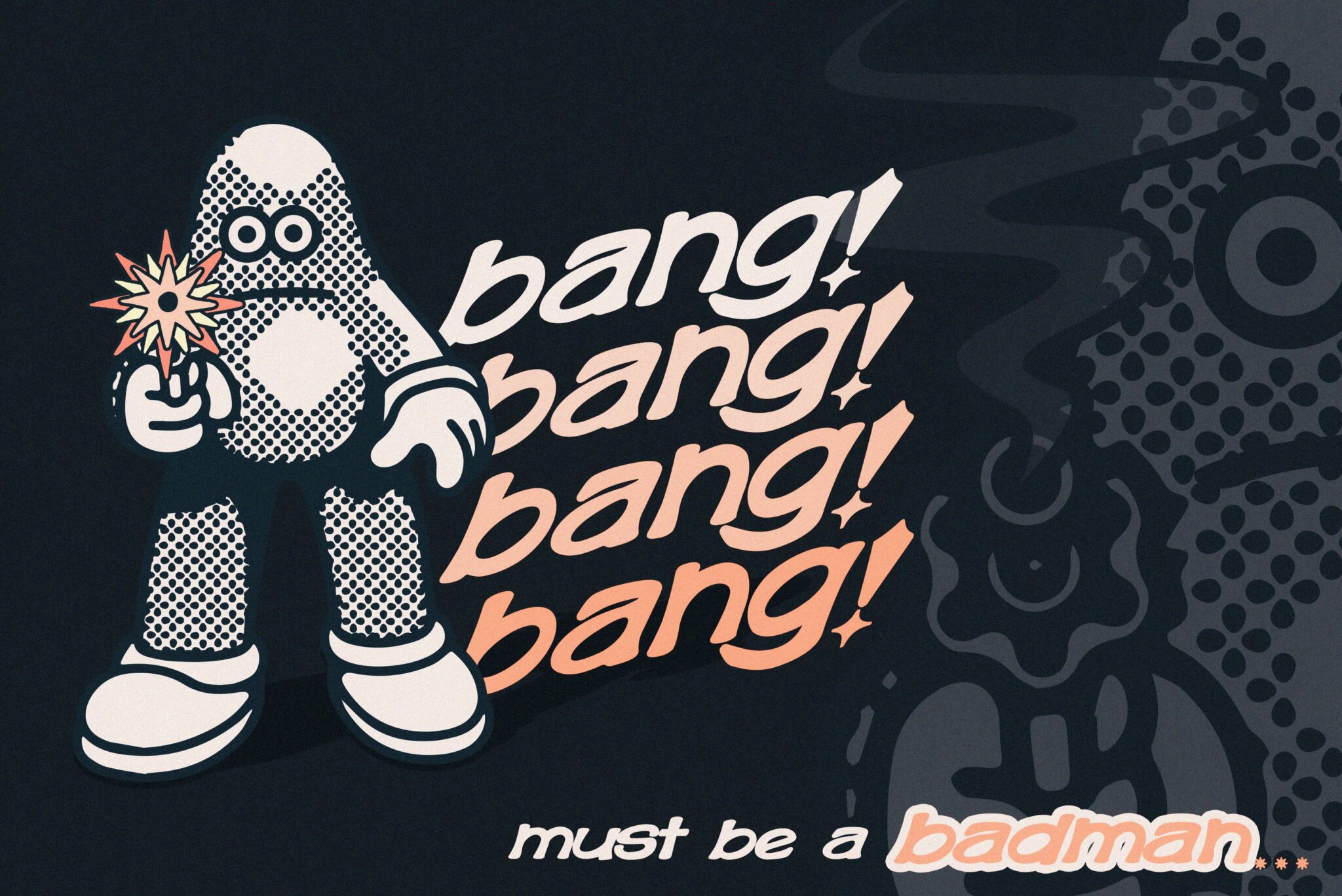 BADMAN - THE BADDEST FONT IN TOWN – MasterBundles